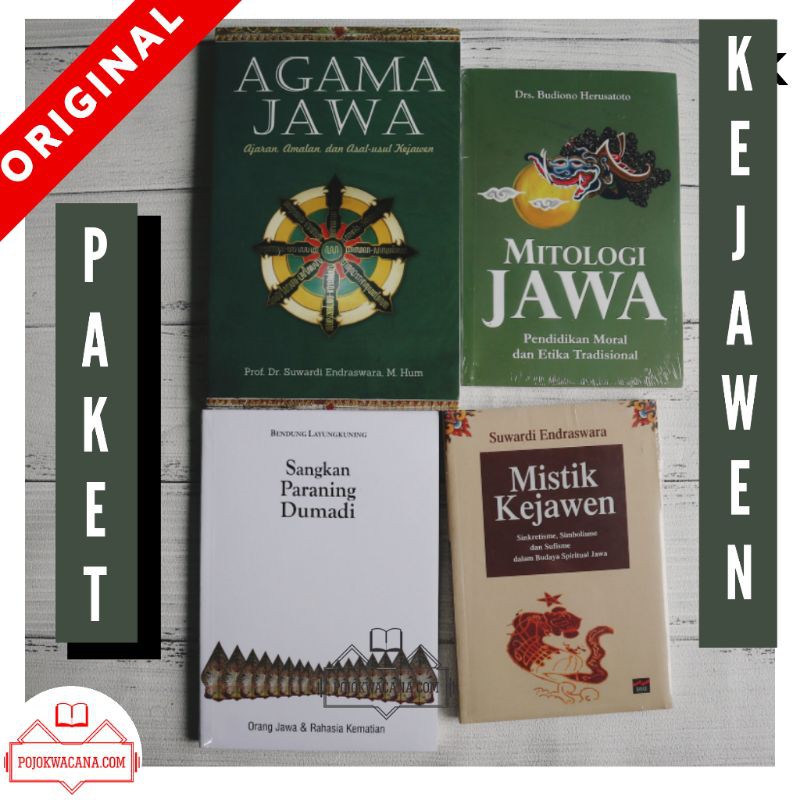 Jual Original - Paket 4 Buku Mistik Kejawen Agama Jawa Sangkan Paraning ...
