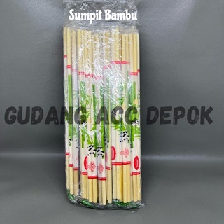 Jual Isi:50psng Sumpit Steril Bambu / Sumpit + Tusuk gigi / Sumpit ...