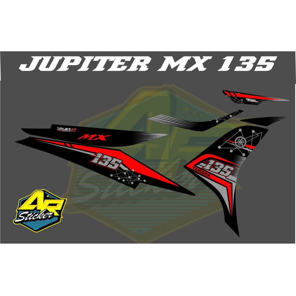 Jual Striping Jupiter Mx 135 Striping Mx New Sticker Jupiter Mx ...