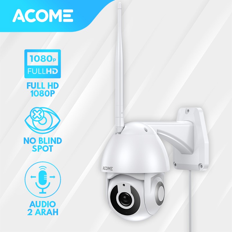 Jual ACOME APC02 Smart CCTV Camera Audio FULL HD 1080P No Blind Spot 2 ...