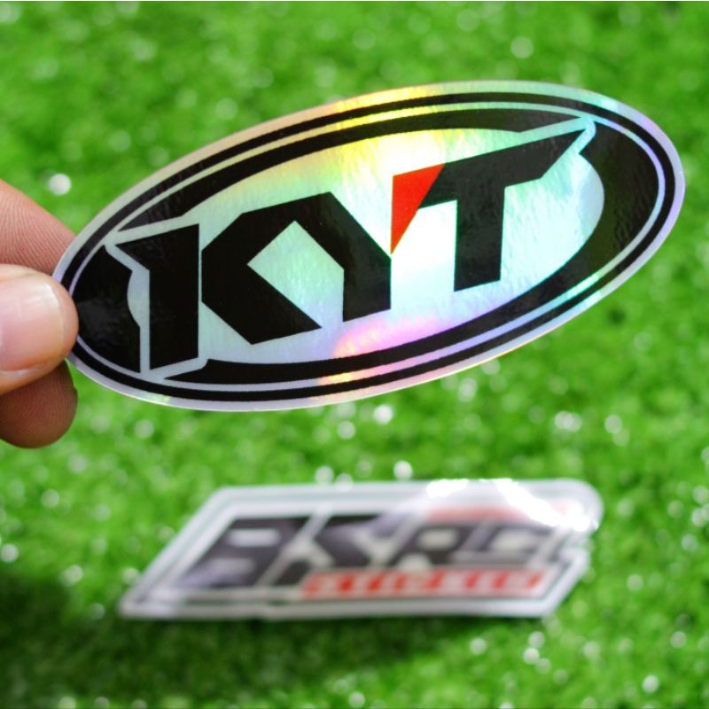 Jual sticker helm kyt hologram / stiker kyt premium | Shopee Indonesia