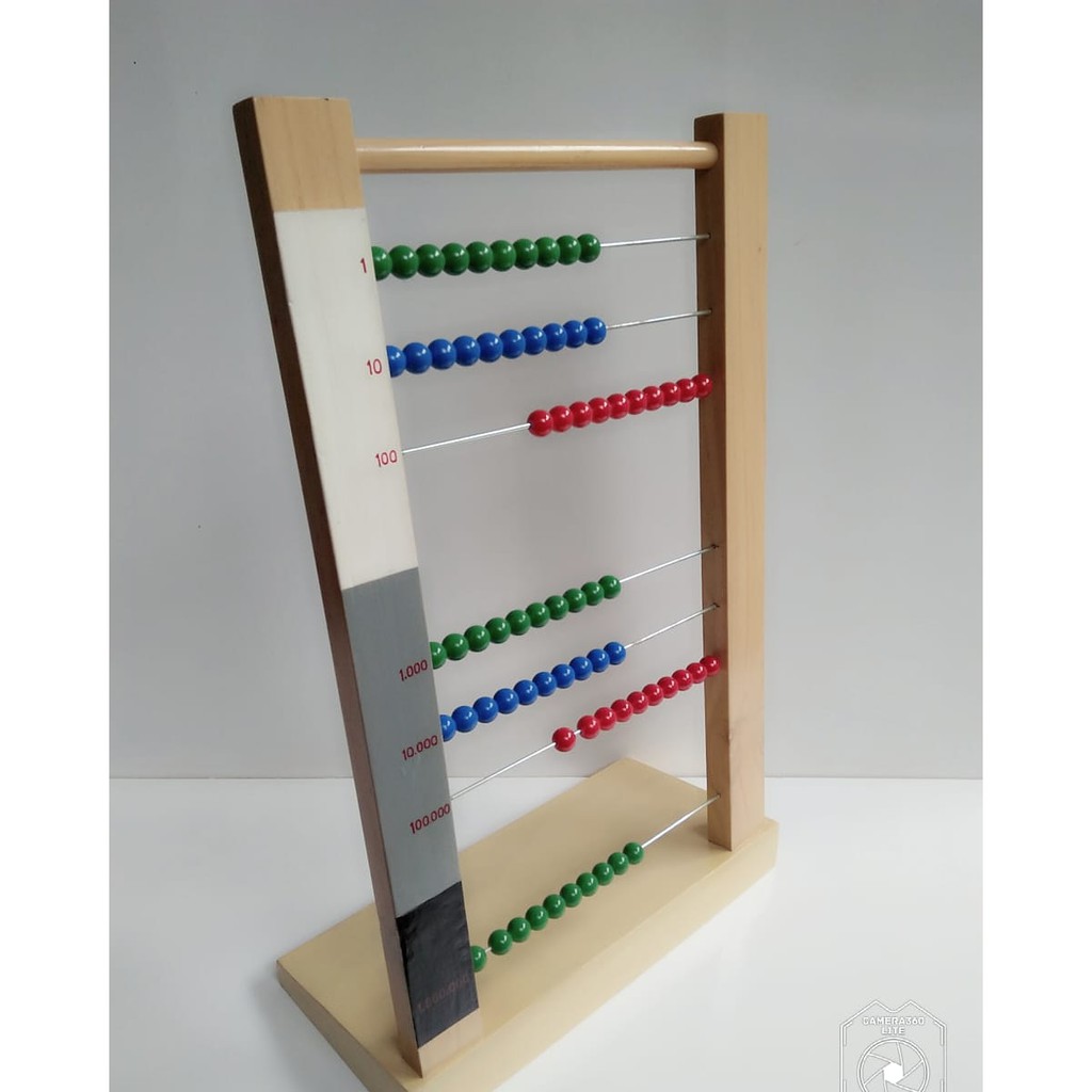 Jual Large Bead Frame Montessori | Shopee Indonesia