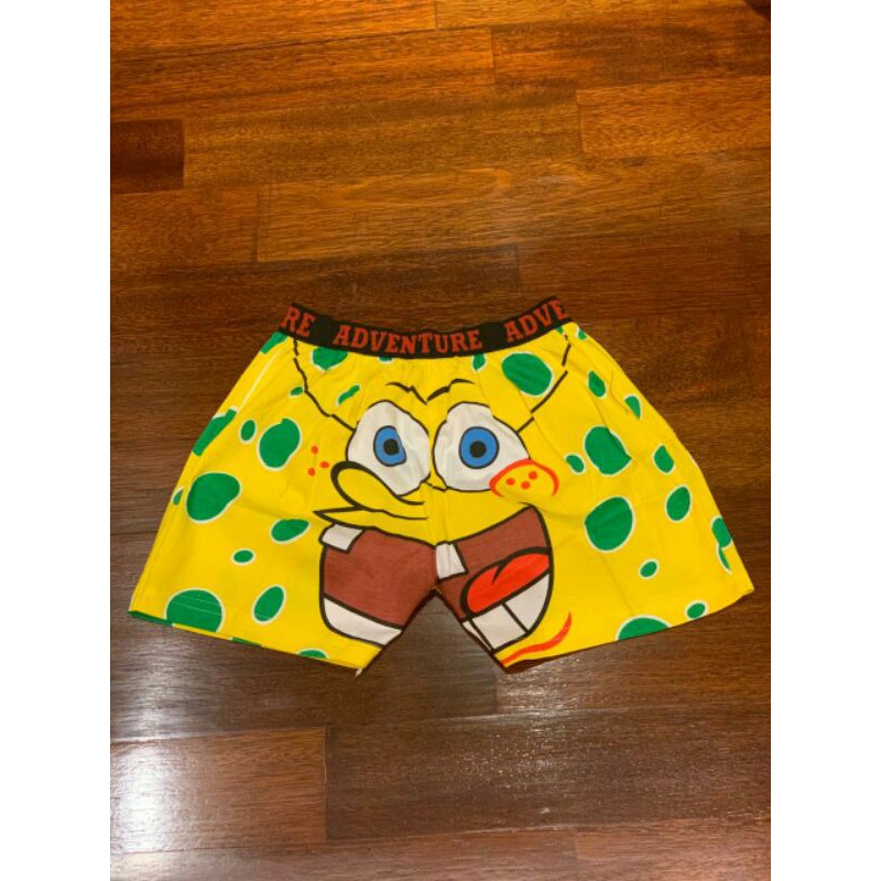 Jual boxer karakter spongebob boxer dewasa boxer anak boxer all size ...