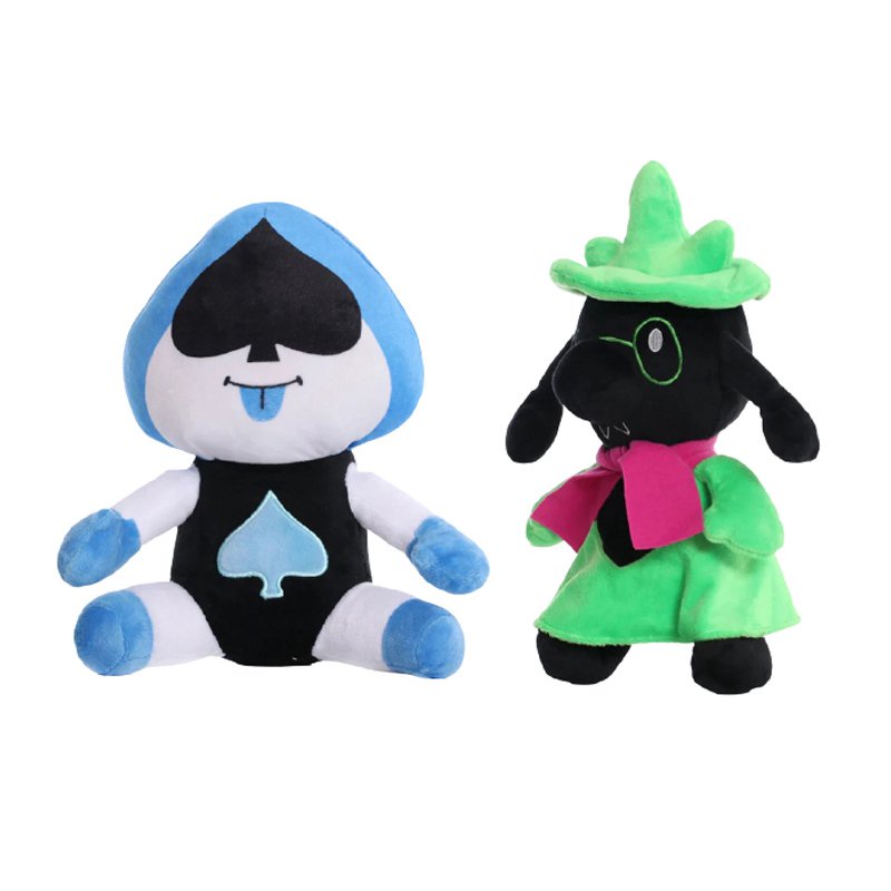 Jual Deltarune Plush Toy Kawaii Ralsei Lancer Plush Stuffed Toys ...