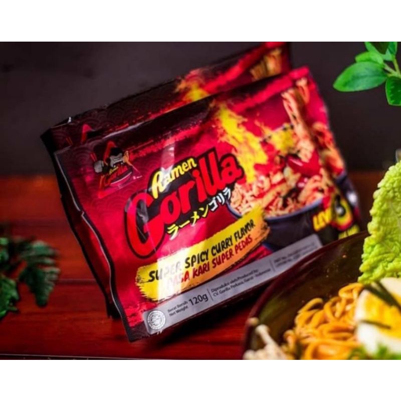 Jual Samyang-Ramen Gorilla Kuah Level 3 120gr | Shopee Indonesia