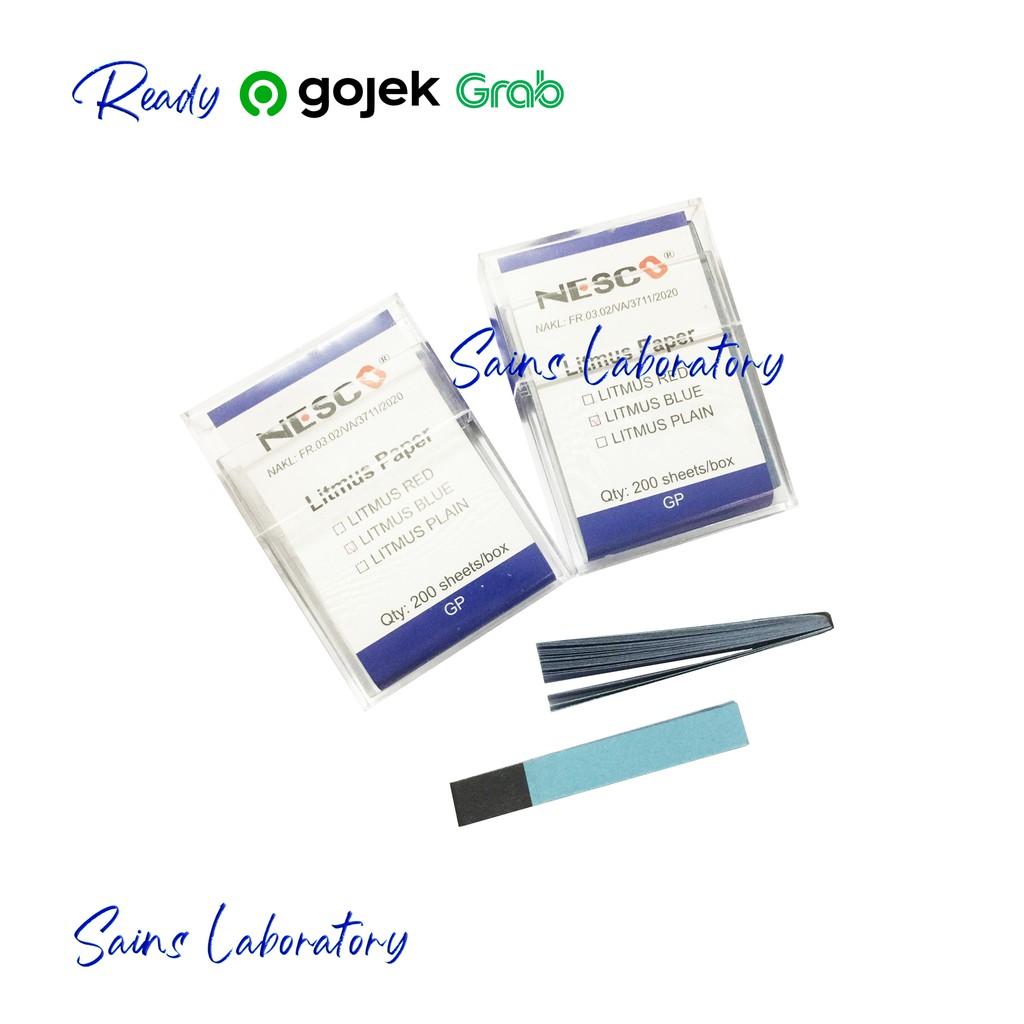 Jual Kertas Lakmus Biru / Litmus Paper Blue / Kertas pH Asam ...