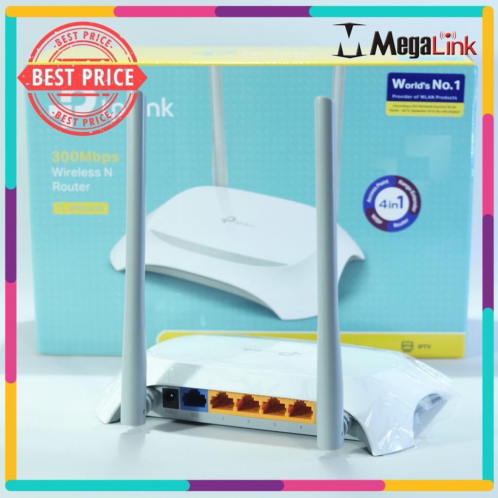 Jual TP-Link TL-WR840N 300Mbps Wireless N Router | Shopee Indonesia
