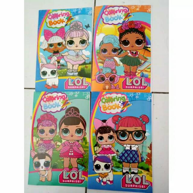 Jual LOL Coloring Book/ Buku Mewarnai Seri LOL | Shopee Indonesia