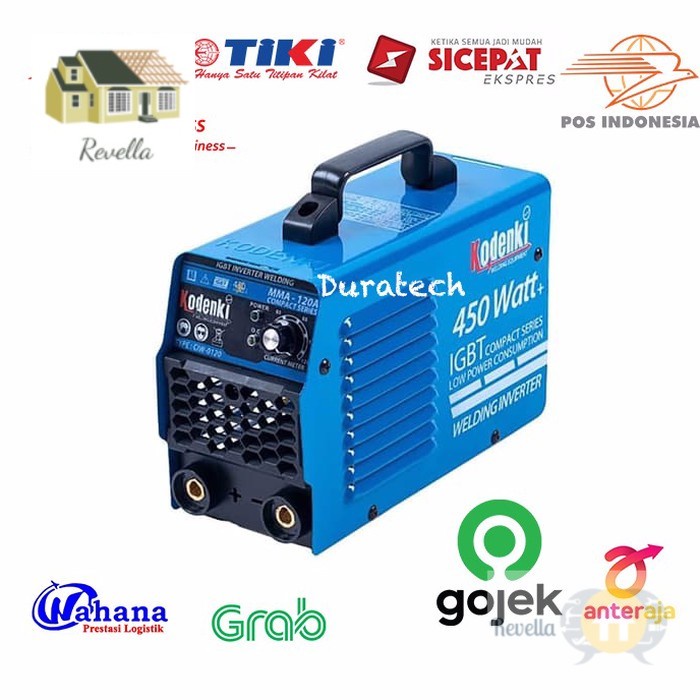 Jual Mesin las A120 / Trafo las inverter 120A / Welding machine Kodenki ...
