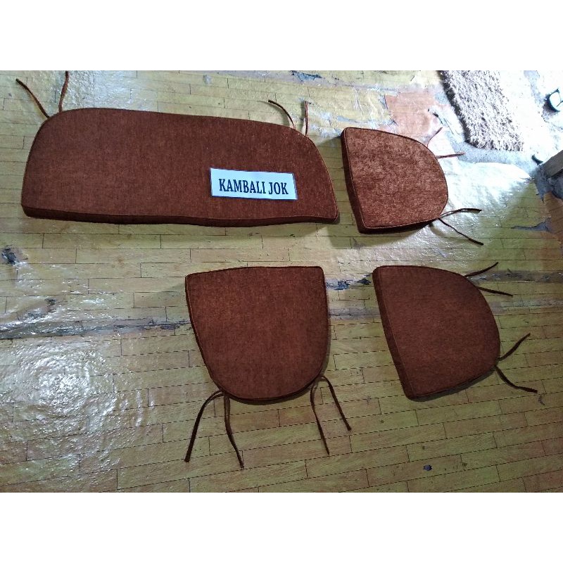 Jual SARUNG+ISI BUSA jok bantalan dudukan kursi BETAWI KAIN WARNA ...