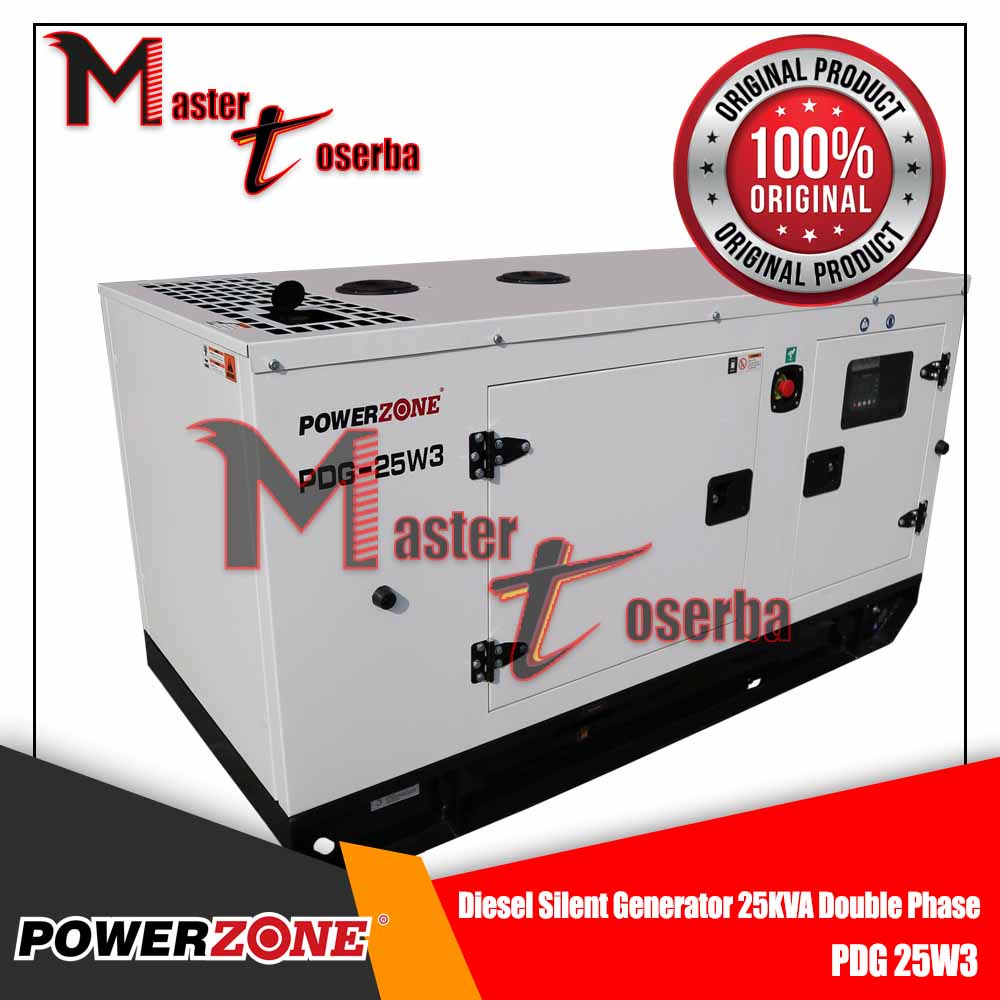 Jual Diesel Silent Generator 25KVA double phase 1 phase dan 3 phase ...