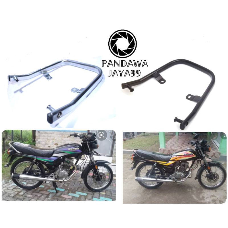 Jual planger behel begel belakang honda gl max gl pro chrome dan hitam ...