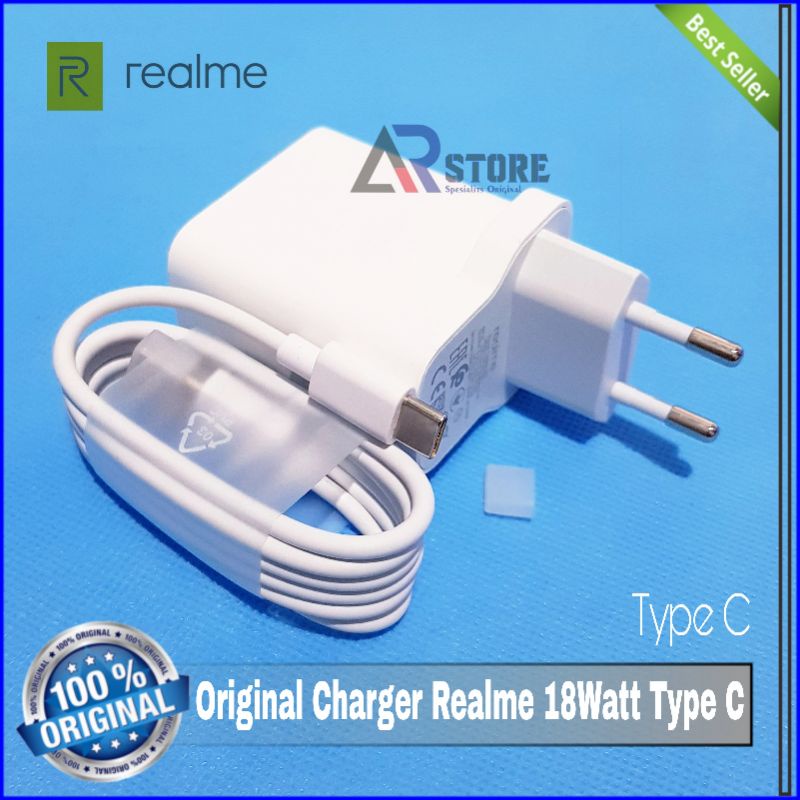Jual Charger Cas Realme 7i 9V / 18WATT Fast Charging ORIGINAL100% Type ...