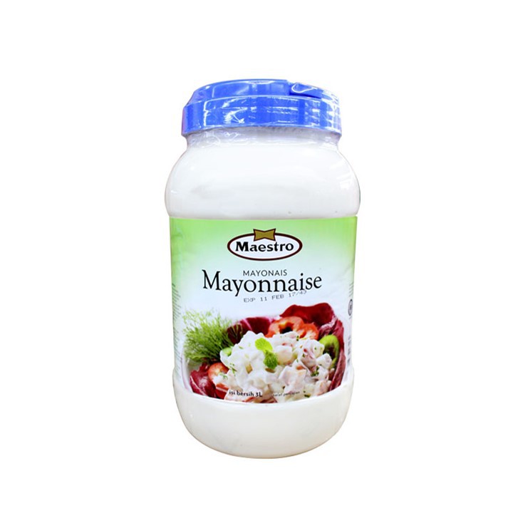 Jual Maestro Saus Mayo Premium Botol Pet 3 ltr | Shopee Indonesia