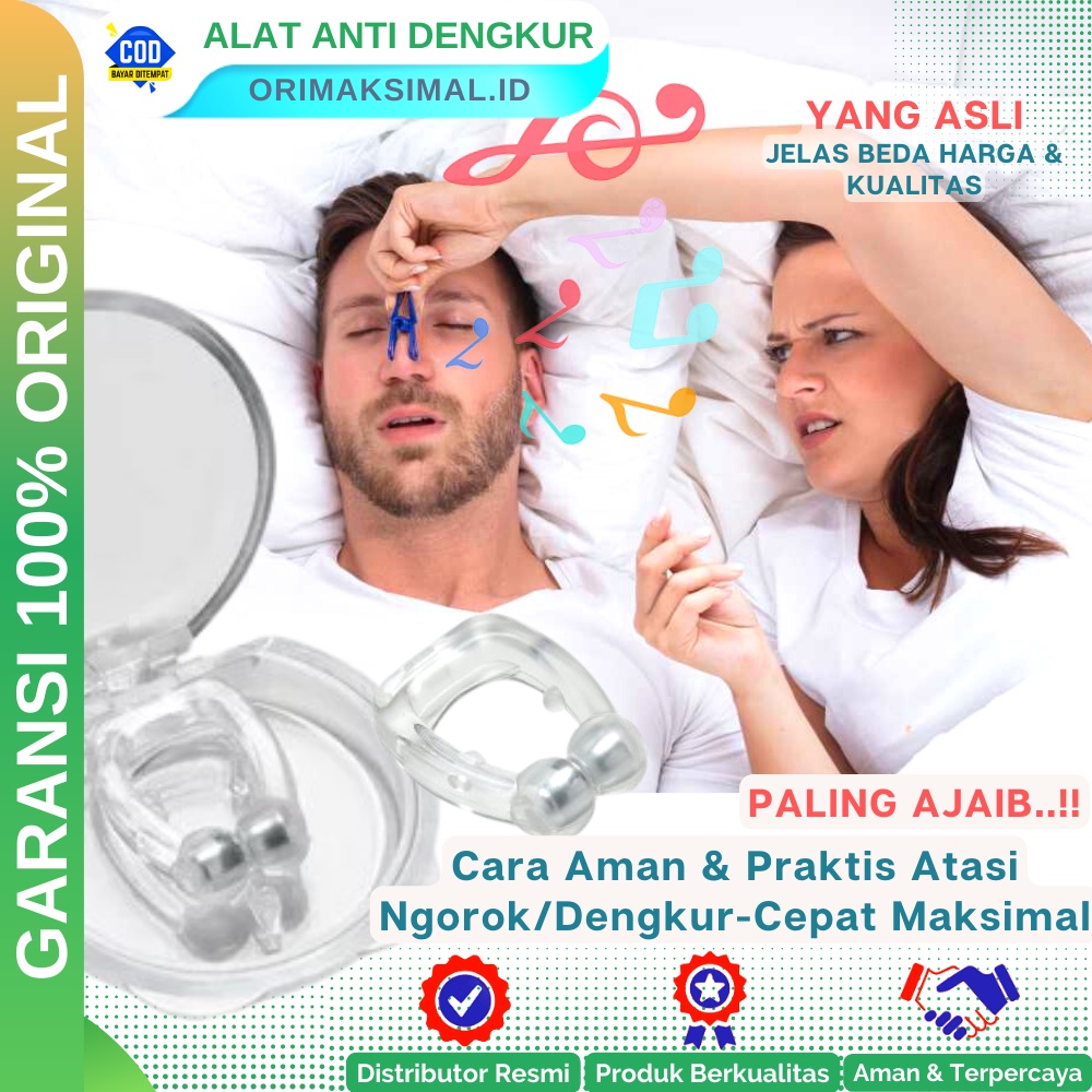 Jual Alat Anti Dengkur Anti Ngorok Noseclip Magnet Klip Hidung ...