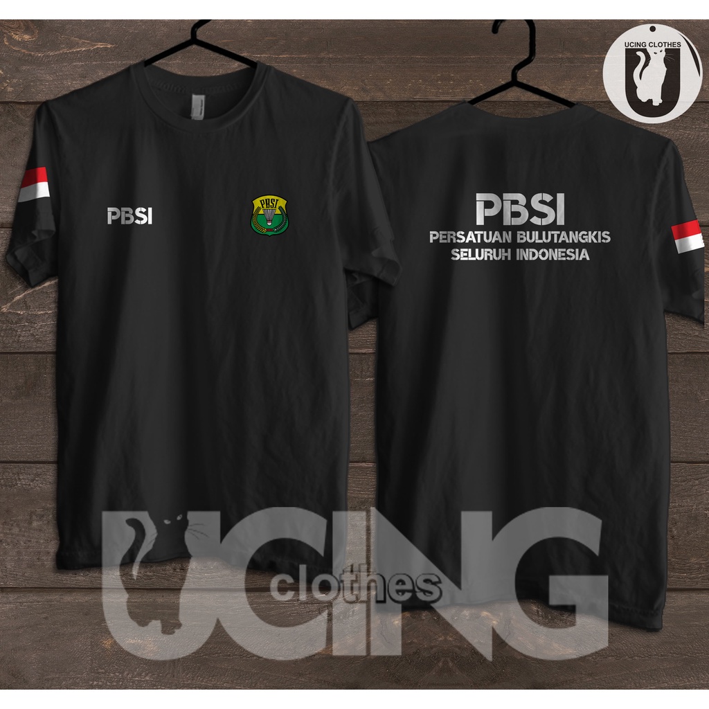 Jual Kaos Baju PBSI Persatuan Bulutangkis Seluruh Indonesia Kaos Distro ...