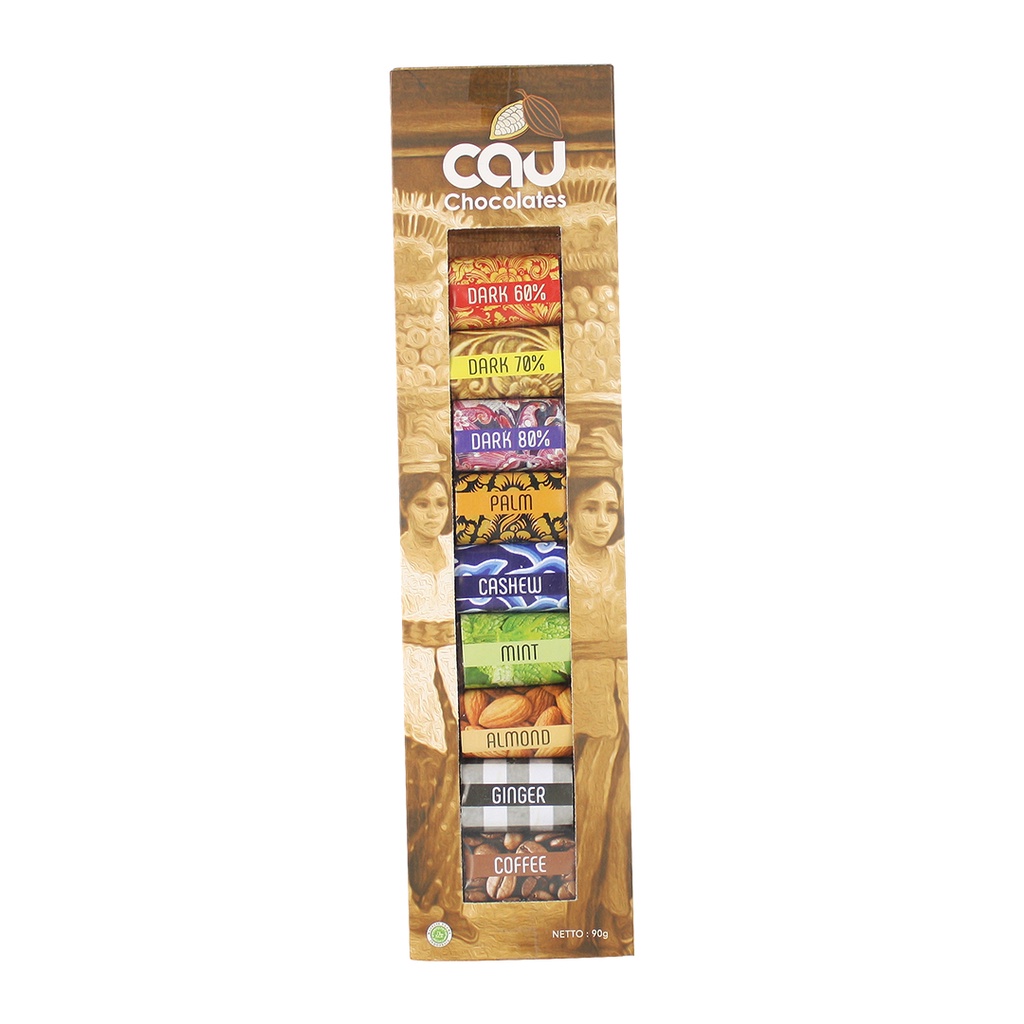 Jual CAU CHOCOLATES - Dark Chocolate Candy Series / Permen Coklat - 90 ...