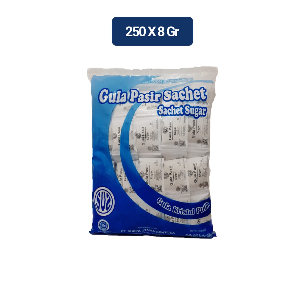 Jual Sus Gula Pasir Sachet 250 x 8 gr | Shopee Indonesia