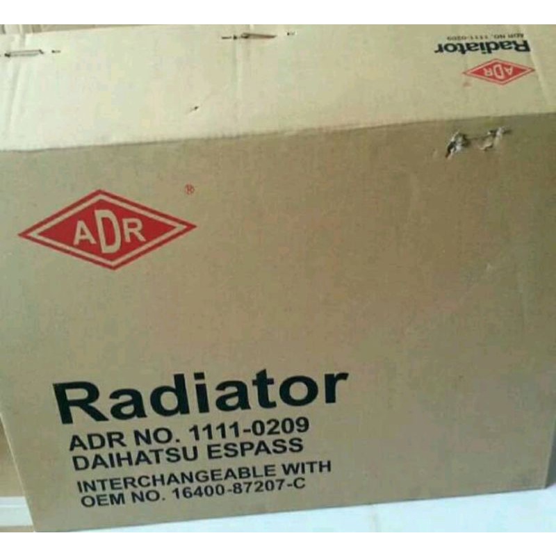 Jual Radiator Espass 2 ply merk ADR | Shopee Indonesia