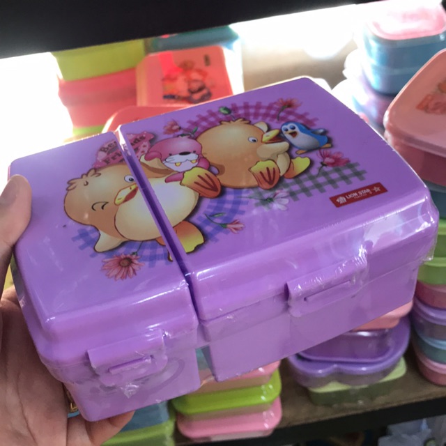 Jual LUNCH BOX LION STAR (FOLLY02) BPA FREE tidak bau / kotak makan ...