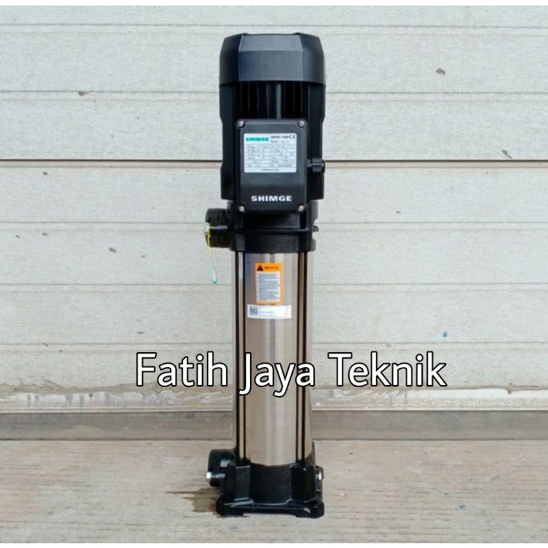 Jual Pompa Booster RO 2000Gpd Shimge PL 2-13 3Hp 380V 3Phase Vertical ...