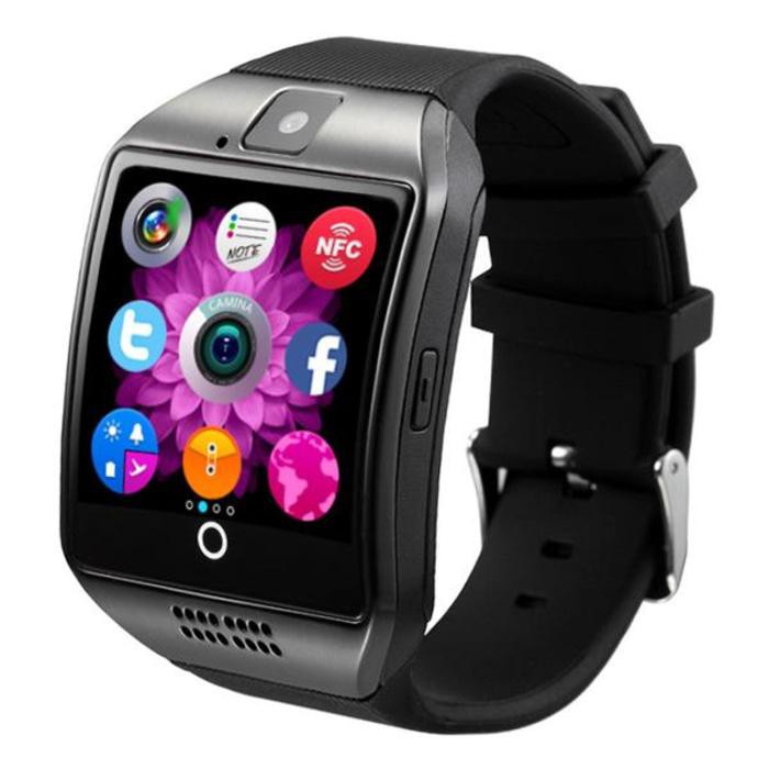 Jual Smart Watch Q18 / Smartwatch Dz09 U9 Pro Watch Silver Black ...