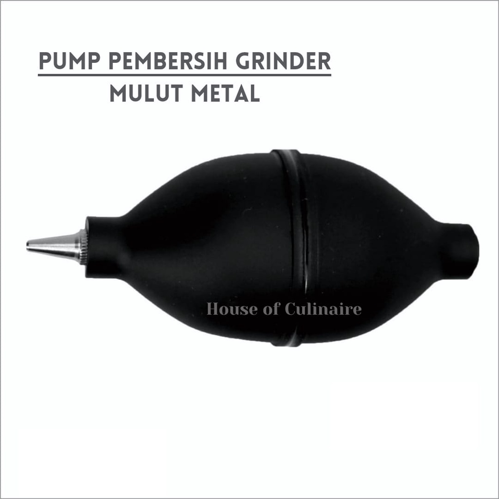 Jual Pump Pembersih Grinder Kopi Mulut Metal 120mm Air Blower Plastic ...