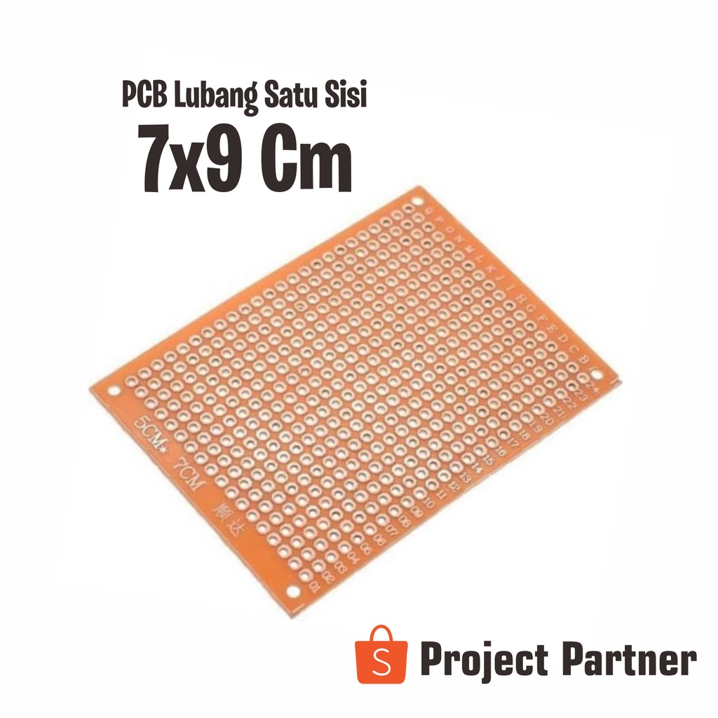 Jual PCB Lubang 7X9 cm Circuit Board Solderless Breadboard dot Matrix ...