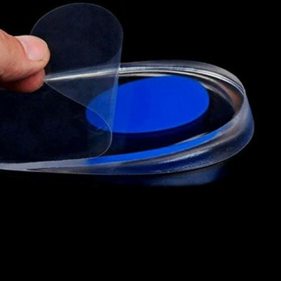 Jual Insoles Gel Alas Tumit Plantar Fasciitis Heel Spur Pain Cushion ...