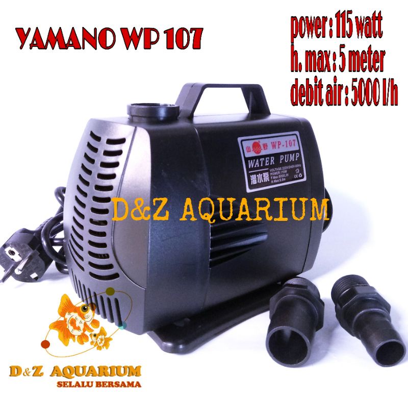 Jual YAMANO WP 107 Pompa Sirkulasi Kolam Ikan WP-107 Mesin Water Pump ...