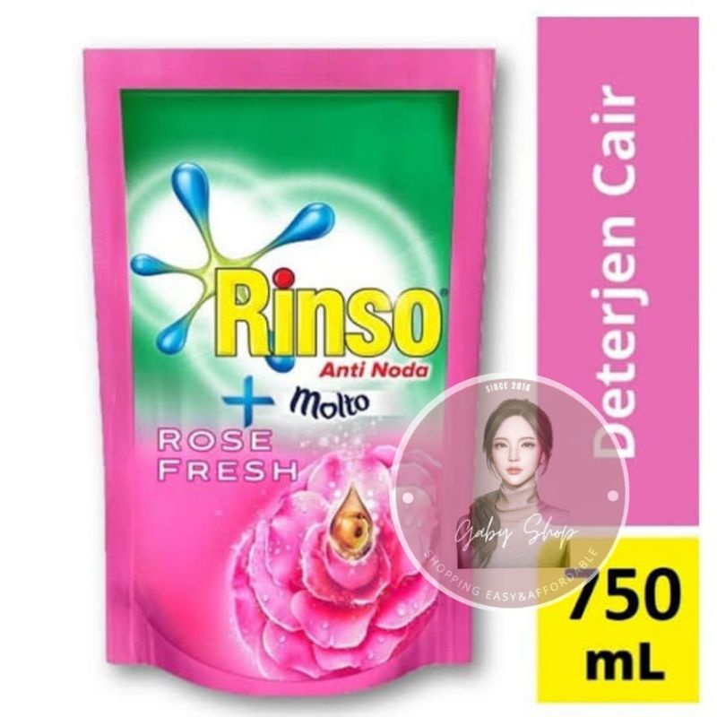 Jual RINSO CAIR MICELLAR SOFT/ROSE FRESH/PARFUM ESSENCE 750 ML | Shopee ...