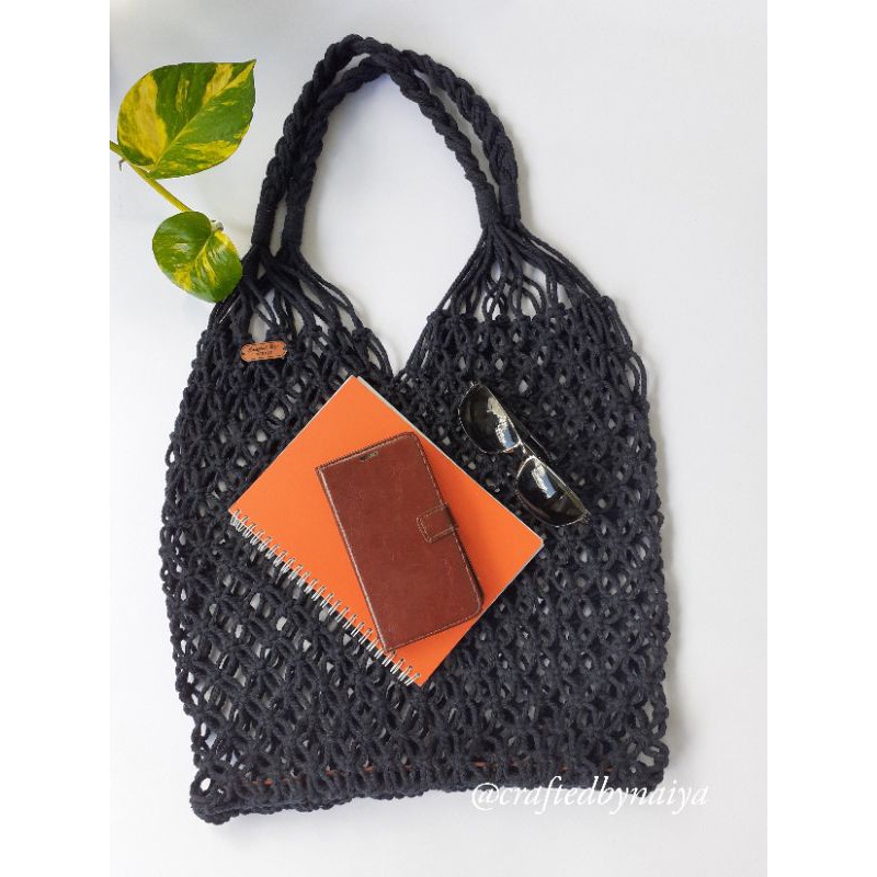 Jual Tas Rajut Macrame Tas Pantai | Shopee Indonesia