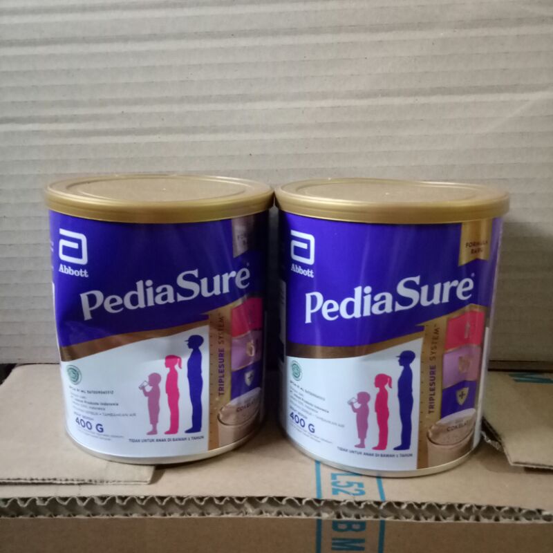 Jual Pediasure Triplesure Coklat 400g (ada penyok) | Shopee Indonesia