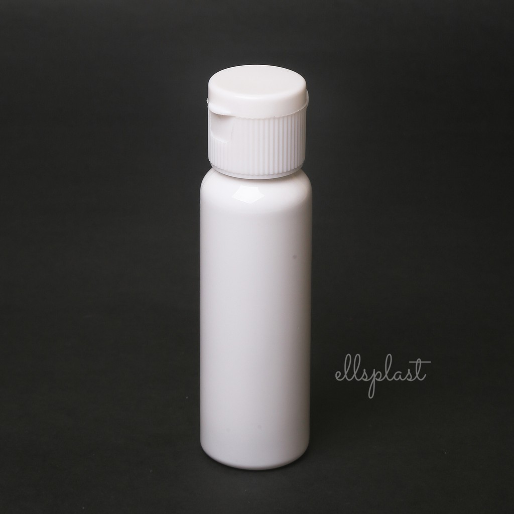Jual BOTOL FLIPTOP 30 ML / BOTOL PET 30 ML PUTIH TUTUP FLIPTOP PUTIH | Shopee Indonesia