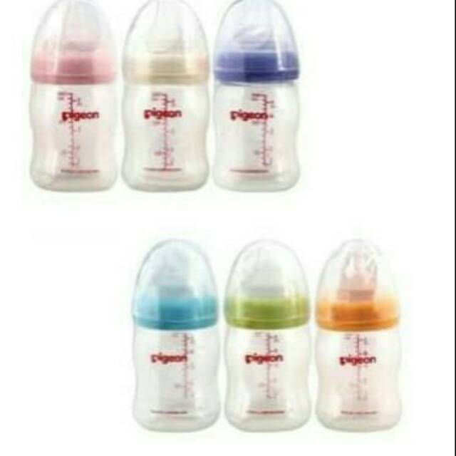 Jual Botol Pigeon Peristaltic Plus 160ml botol susu bayi murah kurnia babyshop | Shopee Indonesia