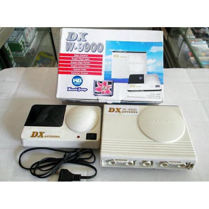 Jual Booster Dx W 9900 Pf Vhf Uhf Tv Antenna Gambar Langsung Jernih | Shopee Indonesia
