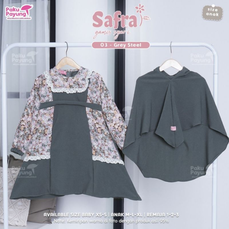 Jual NEW!! PAKU PAYUNG | Gamis Anak dan Remaja "Safra Series" | Shopee ...