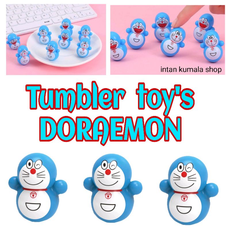 Jual MAINAN TOY'S TUMBLER DORAEMON-CAPTAIN AMERICA | Shopee Indonesia