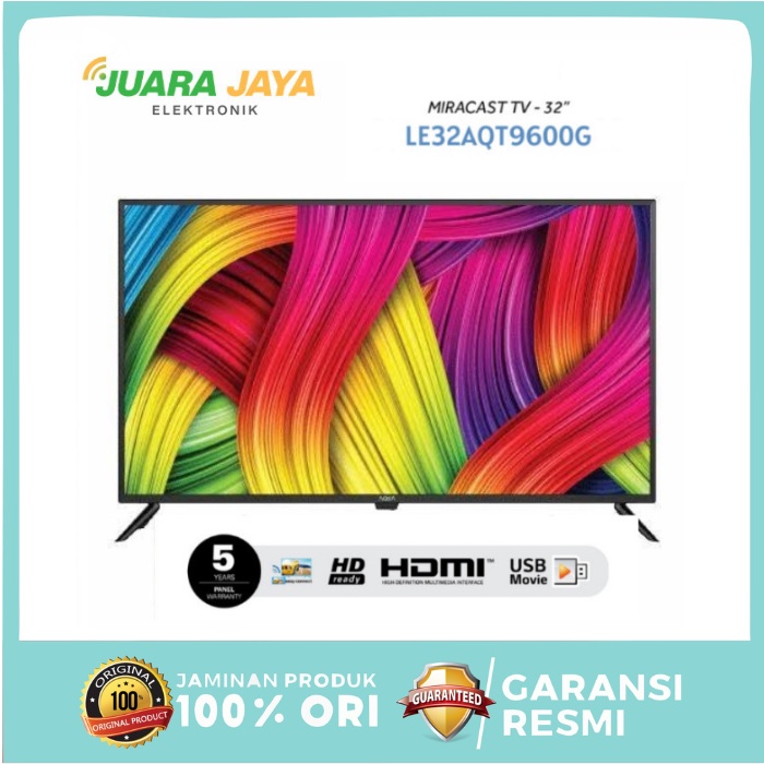 Jual TELEVISI AQUA 32AQT9600G LED TV 32 INCH DIGITAL MIRACAST HD TV ...