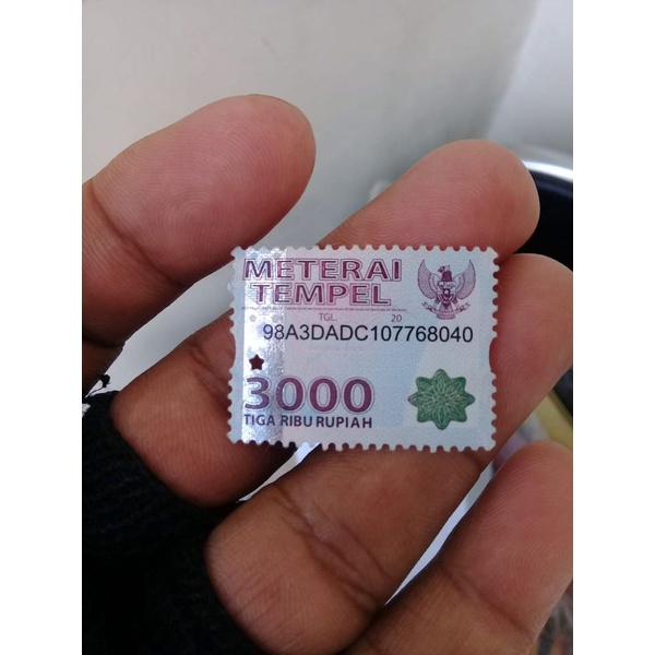 Jual materai asli 3000 | Shopee Indonesia