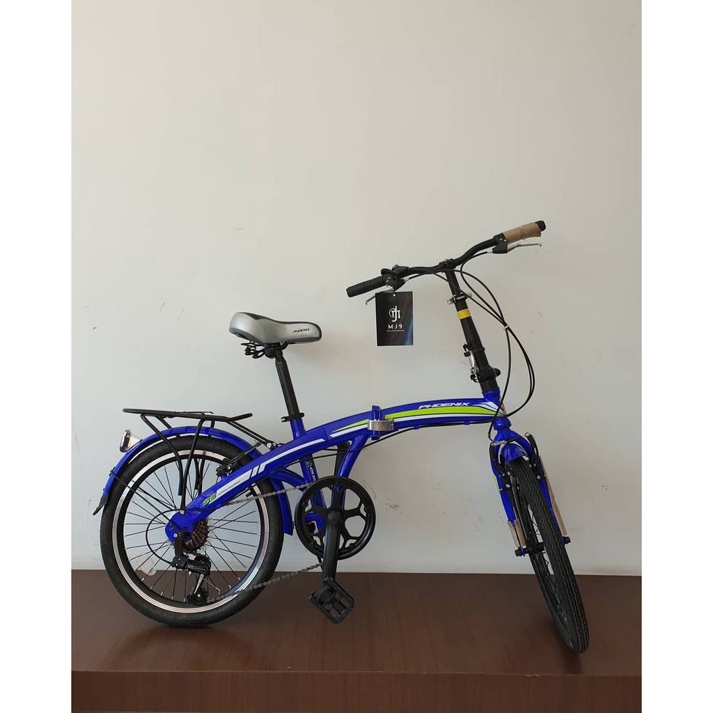Jual Sepeda Anak Lipat Phoenix Biru 7Speed Uk 20 | Shopee Indonesia