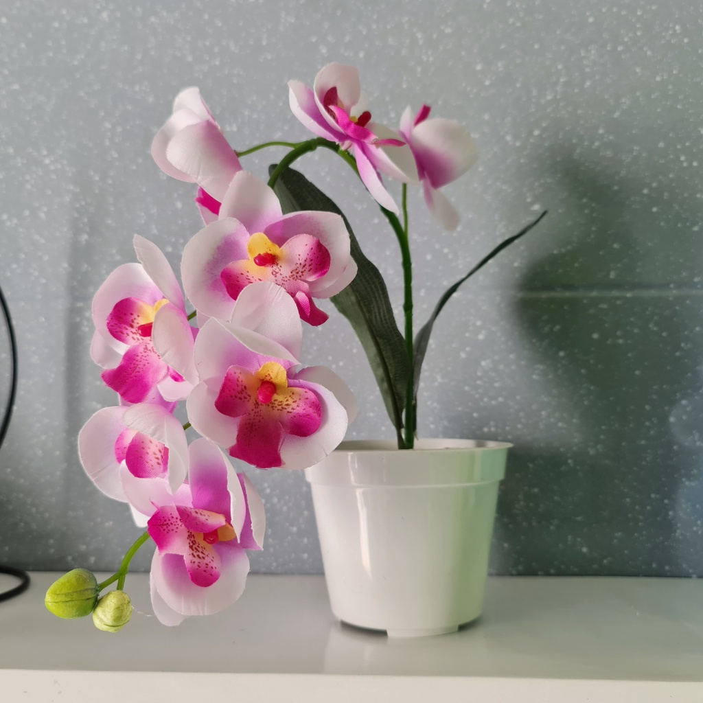 Jual Syamtama - Bunga Anggrek Artifisial - Bunga Hiasan Rumah Pajangan ...