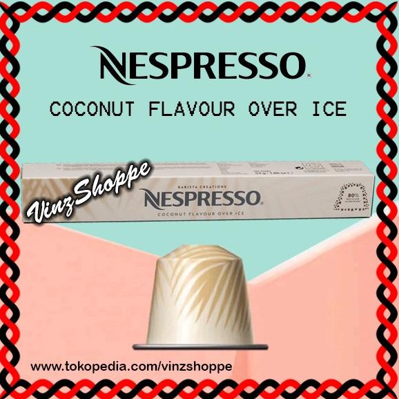 Jual Nespresso Capsules Coconut Flavor Over Ice ( Limited Edition ...