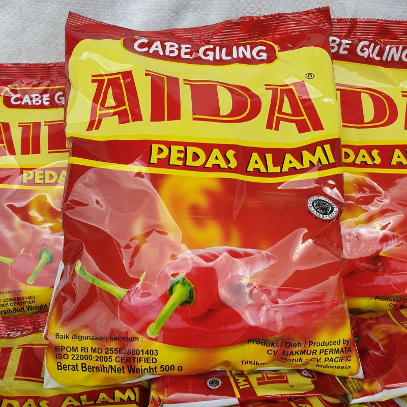 Jual CABE GILING AIDA PEDAS ALAMI 250GR | Shopee Indonesia