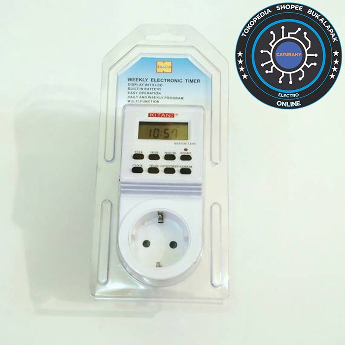 Jual Stop Kontak Timer Digital KITANI | Shopee Indonesia