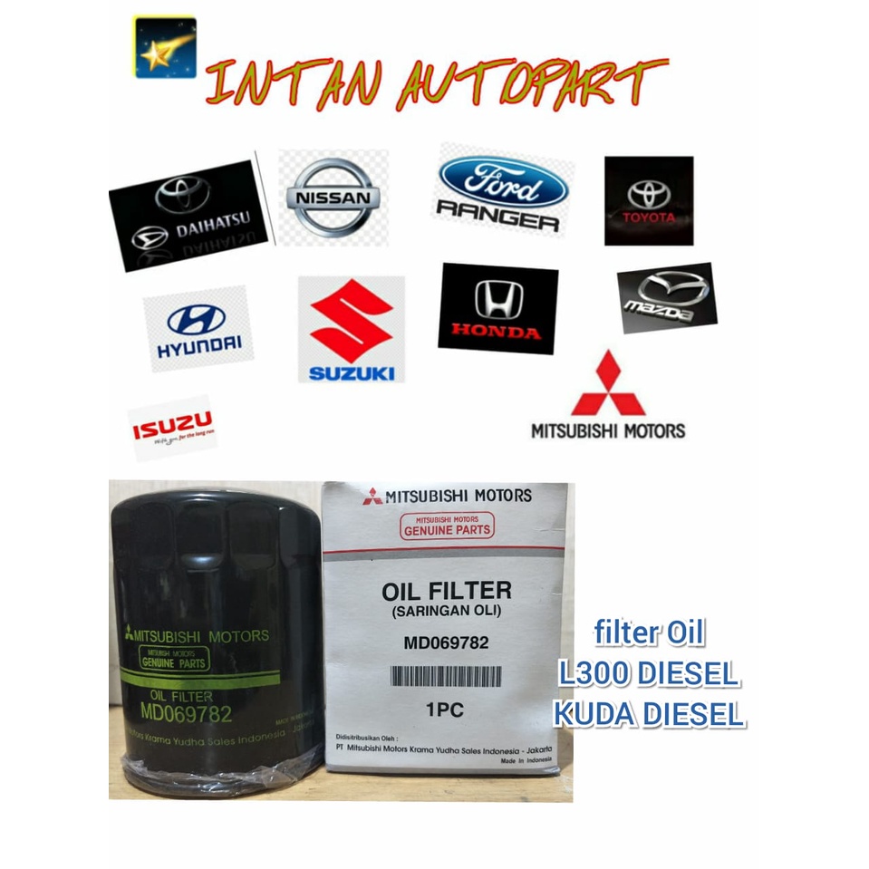 Jual FILTER OLI L300 DIESEL/KUDA DIESEL MD069782 | Shopee Indonesia
