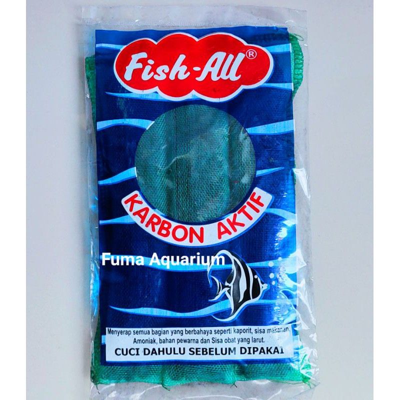 Jual FISH ALL KARBON AKTIF 20CM ARANG AKTIF MEDIA FILTER AQUARIUM ...