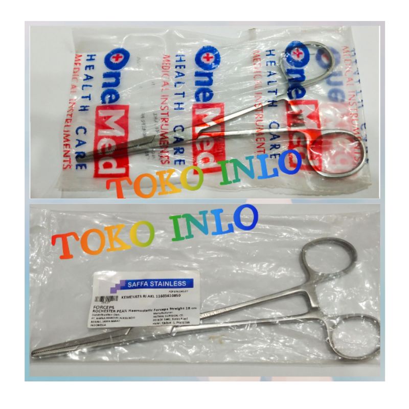 Jual Arteri Klem Lurus 14 cm,18 cm /Arteri klem lurus 14cm dan 18 cm ...