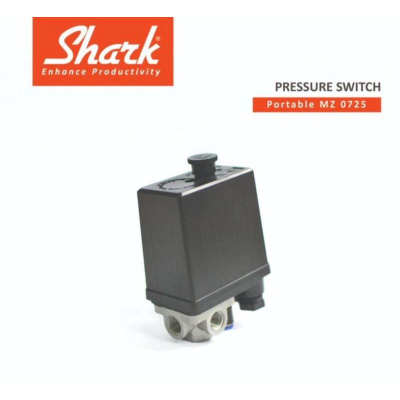 Jual Pressure Switch Otomatis Kompresor Portable Shark MZ 0725 | Shopee ...