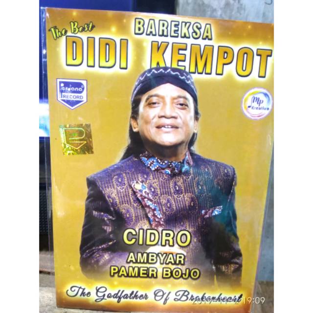 Jual KASET VCD ORIGINAL BAREKSA DIDI KEMPOT CIDRO | Shopee Indonesia